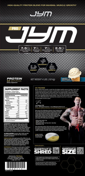 Pro JYM Protein Powder. Can Jim Stoppani Redeem Himself?