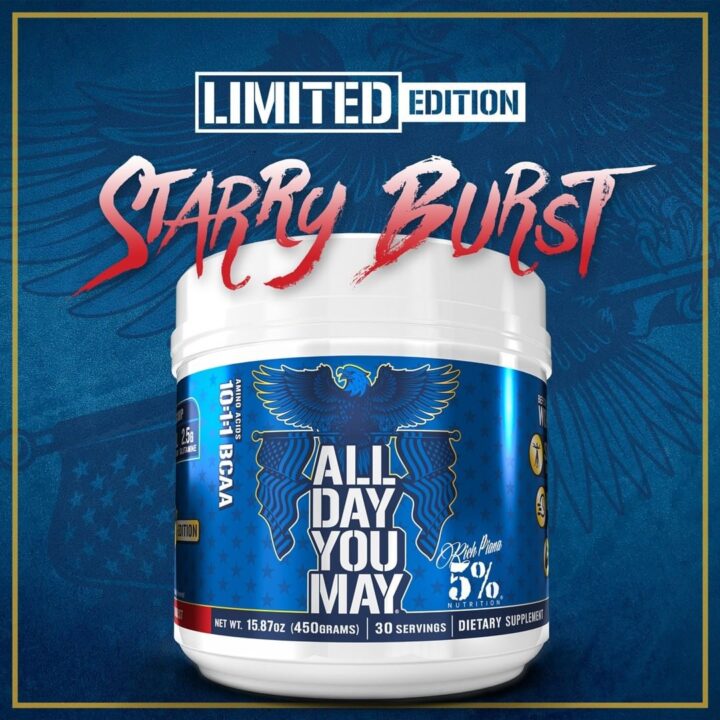 5% Nutrition’s All Day You May STARRY BURST Flavor - Only While ...