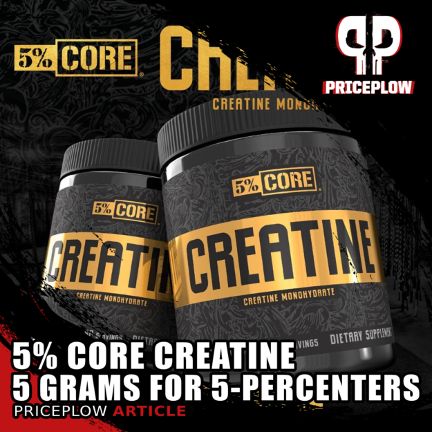 5% Nutrition Core Creatine: 5 Grams of Monohydrate for 5-Percenters