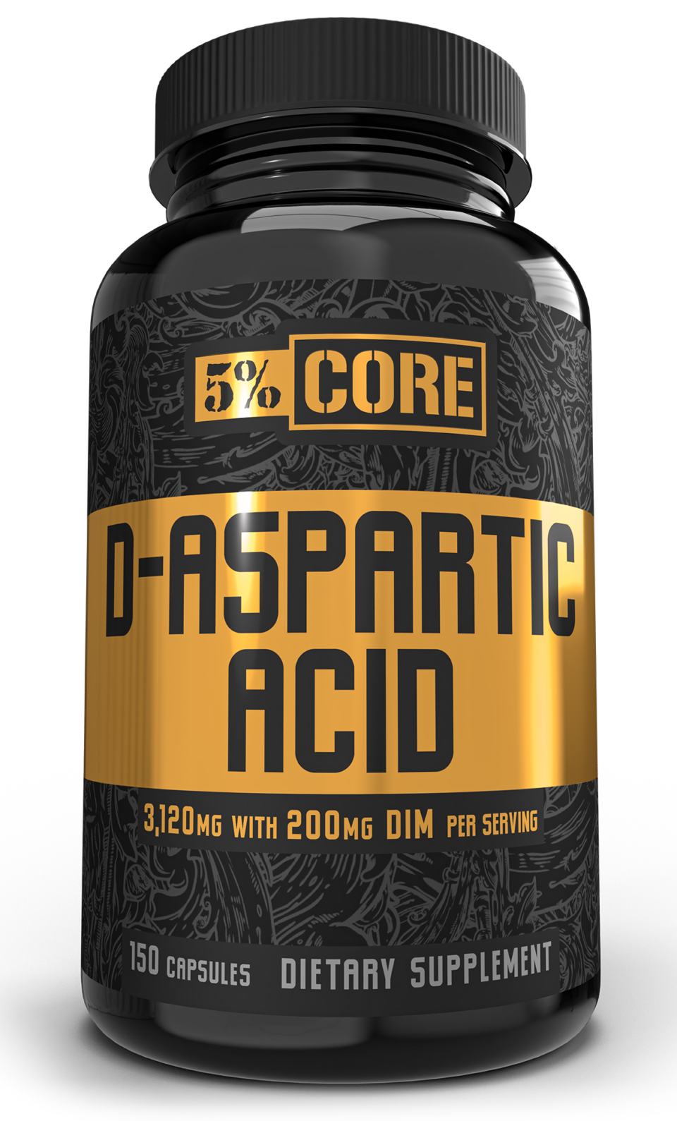 5% Nutrition D-Aspartic Acid: DAA and DIM for the Hormonal Win