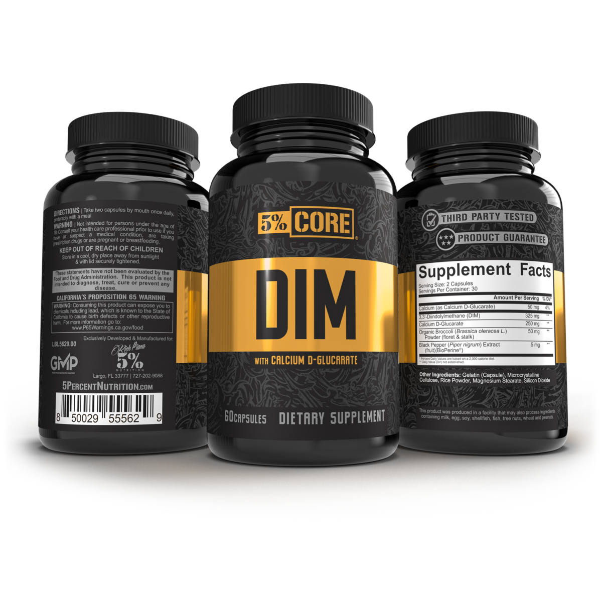 DIM Done Right: 5% Nutrition Core DIM (3,3′-Diindolylmethane)
