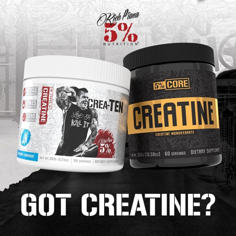5% Nutrition Core Creatine: 5 Grams of Monohydrate for 5-Percenters