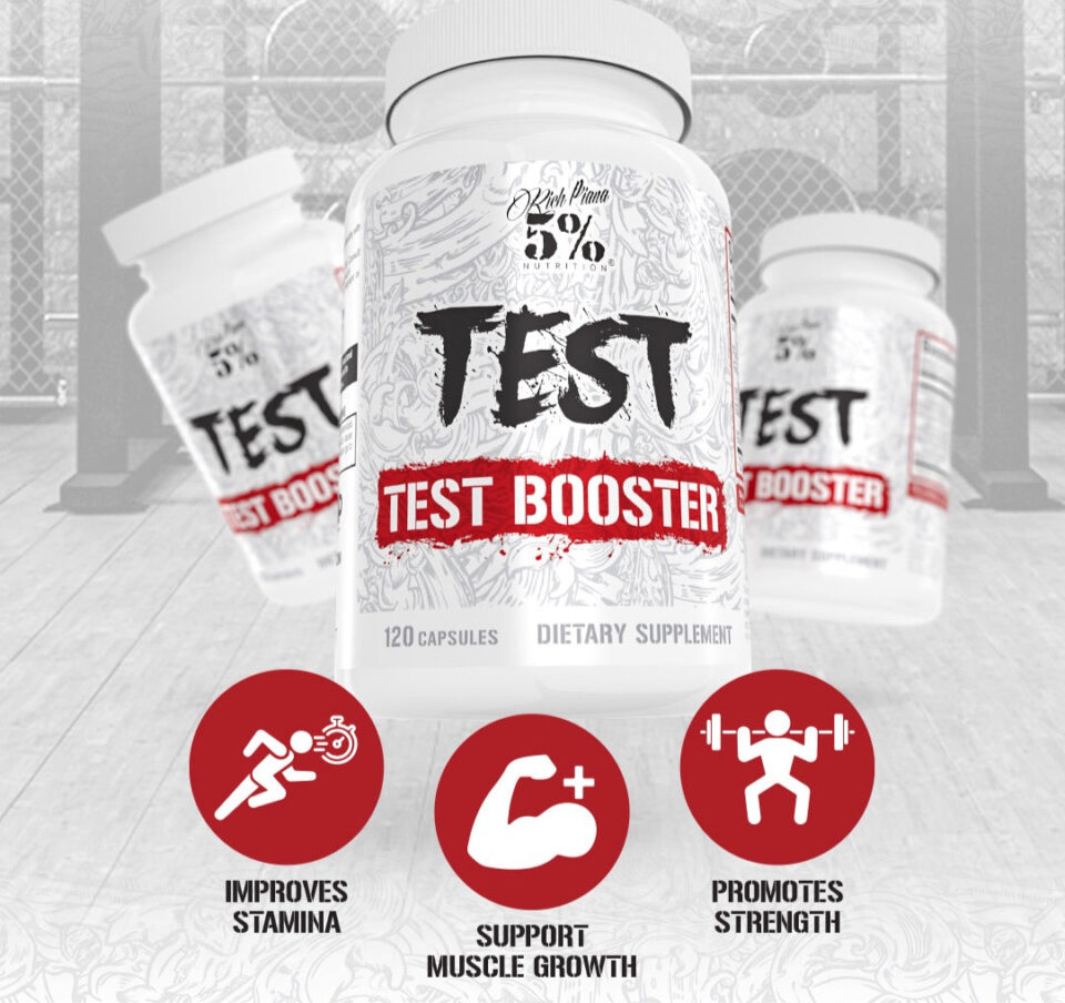 5% Nutrition TEST Booster: Treat Yourself to Some Test