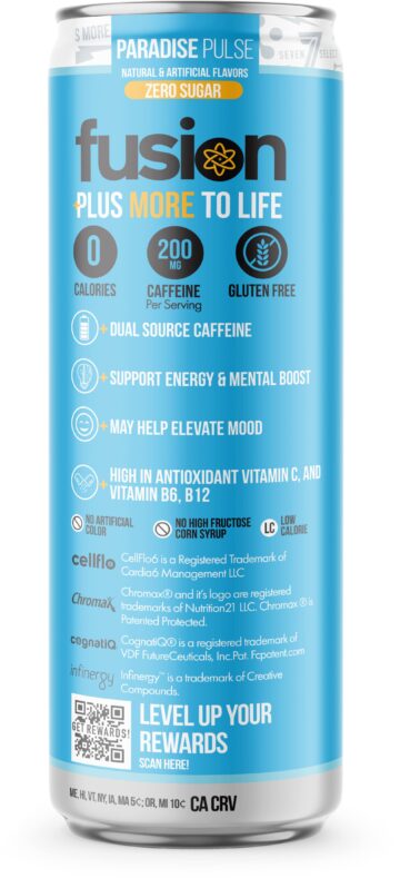 Fusion Energy Drink Launched by 7-Eleven Featuring CellFlo6