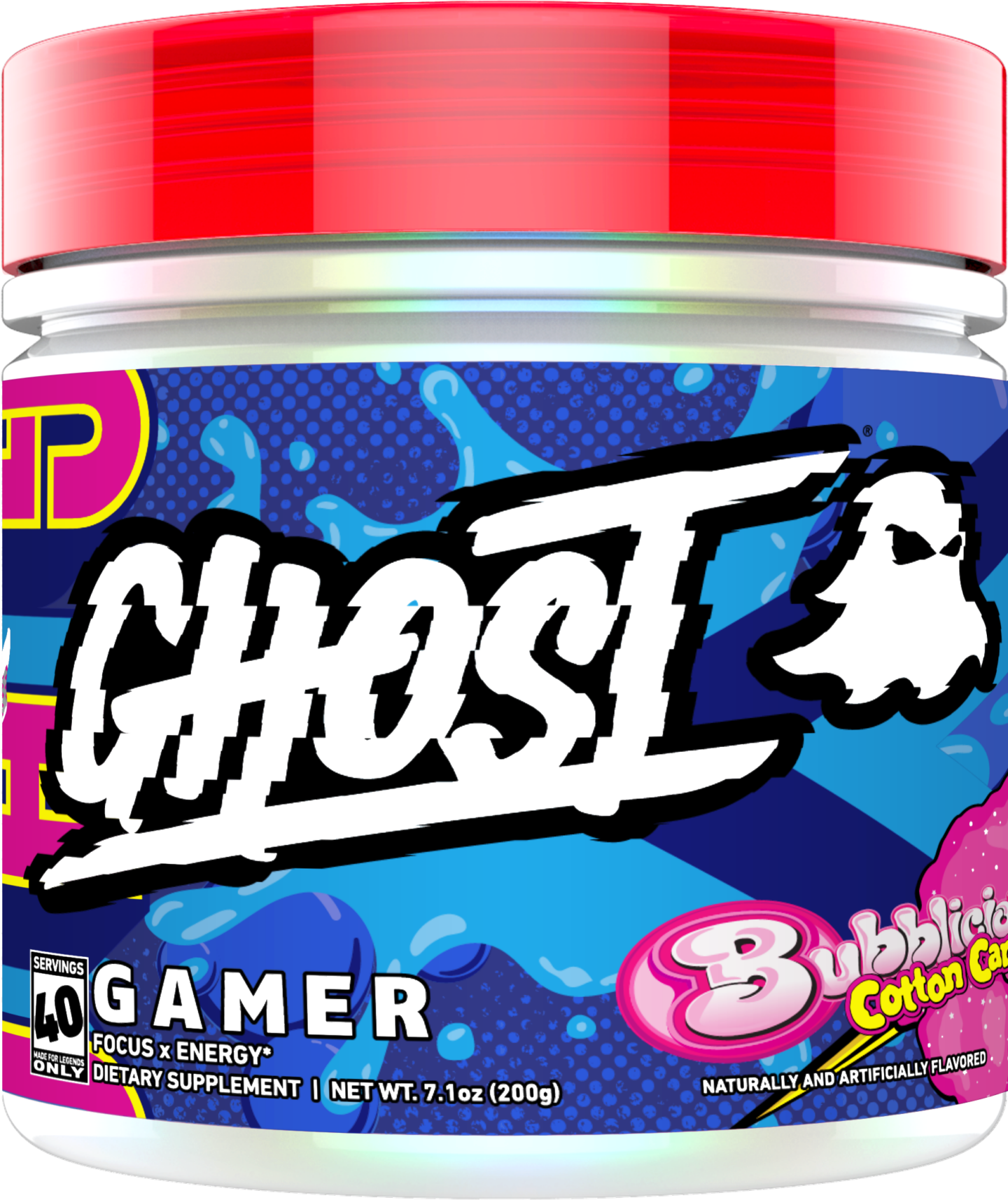 Ghost Gamer BUBBLICIOUS® Cotton Candy is Here!