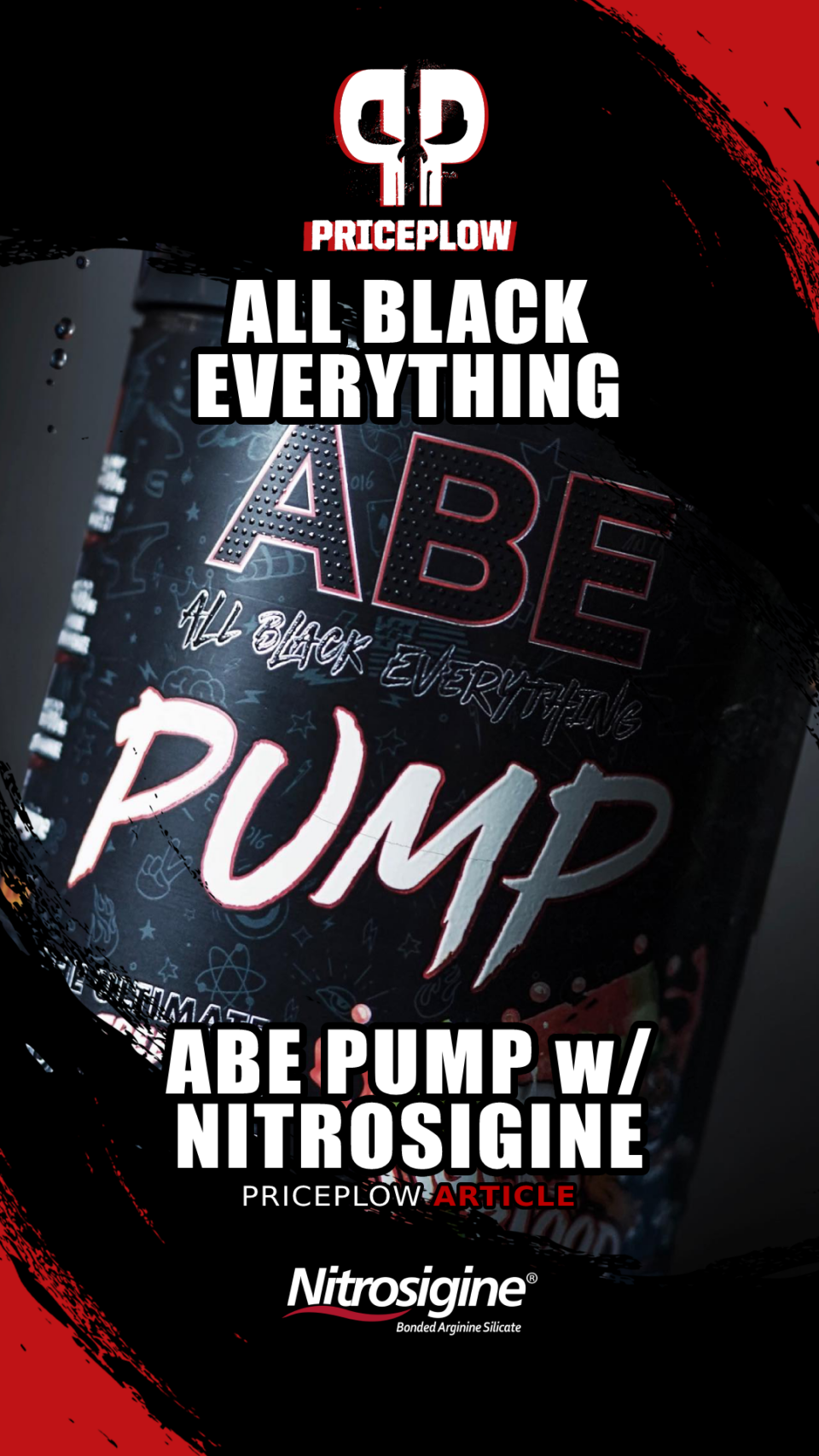 ABE Pump: All Black Everything's Stim-Free Pre-Workout with Nitrosigine