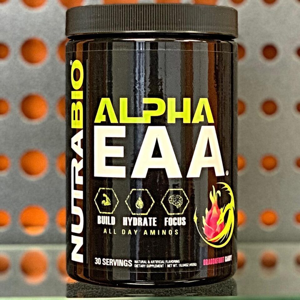 NutraBio Alpha EAA: Nootropic-Powered Amino Workout Supplement