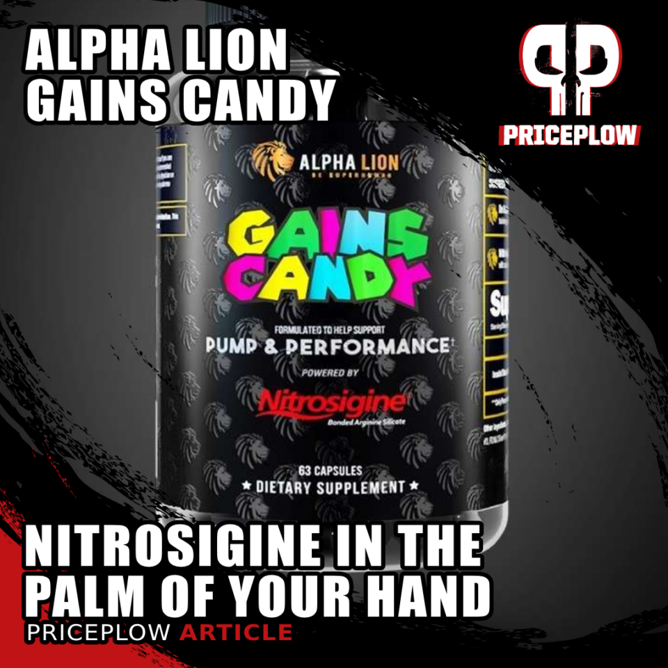 Alpha Lion Gains Candy Nitrosigine: Powerful Pump Pills