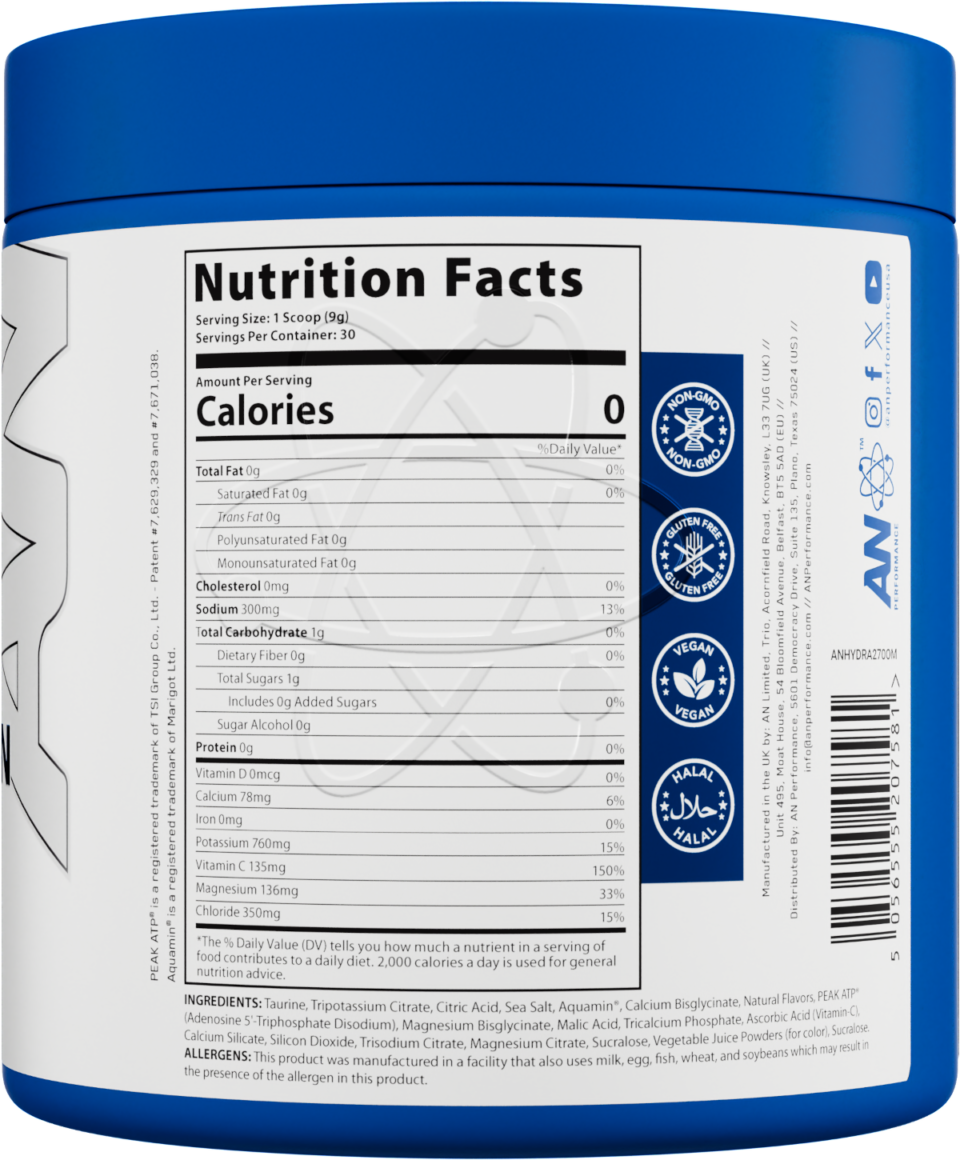 AN Performance Hydration: Applied Nutrition USA's ATP-Powered ...