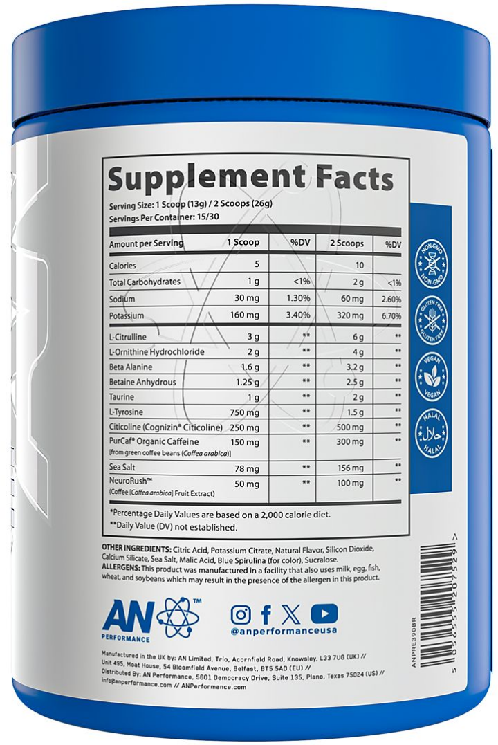 AN Performance PRE: Applied Nutrition's Elite Pre-Workout Formula Arrives