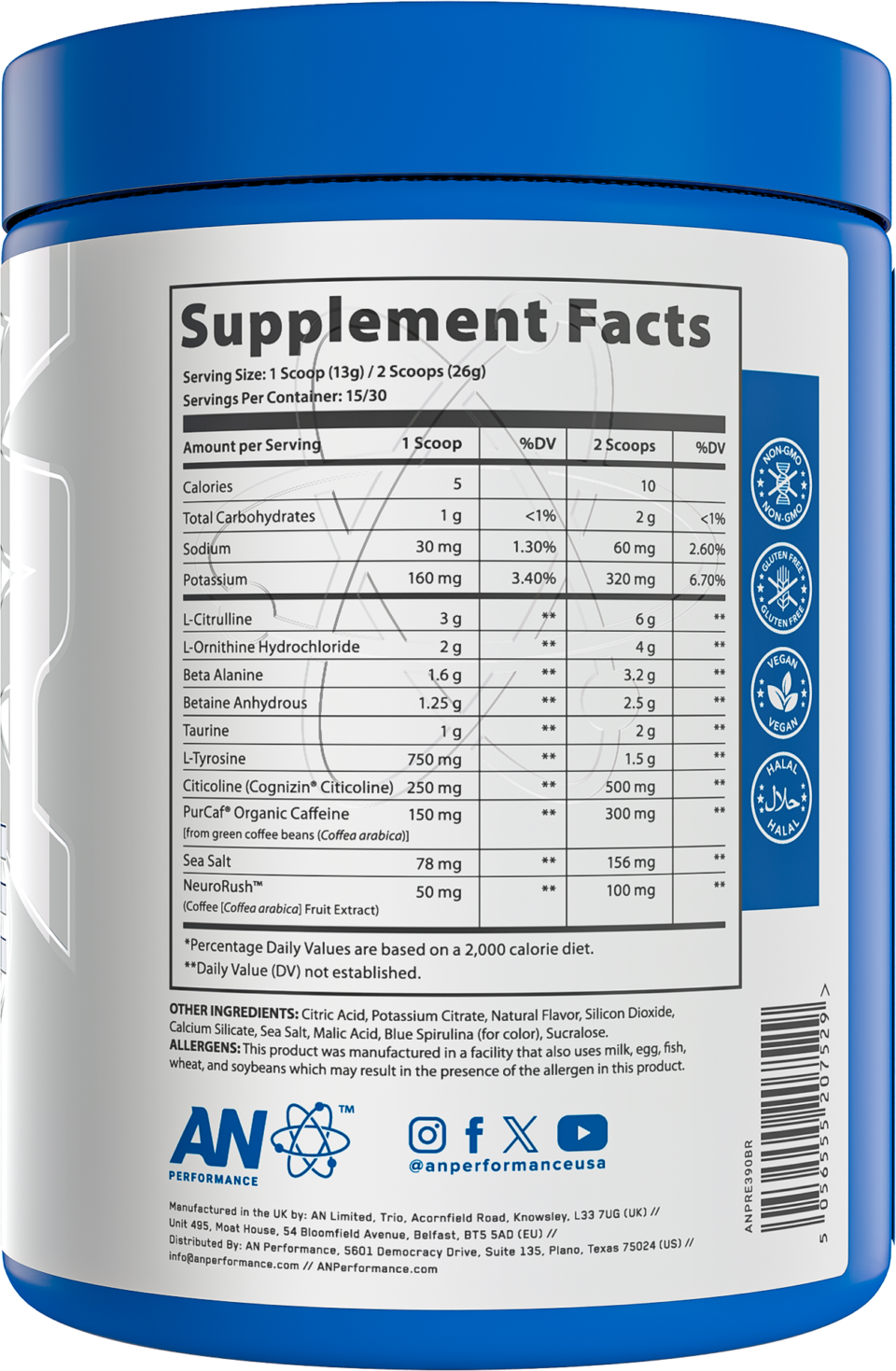AN Performance Series Now Available from Applied Nutrition USA!