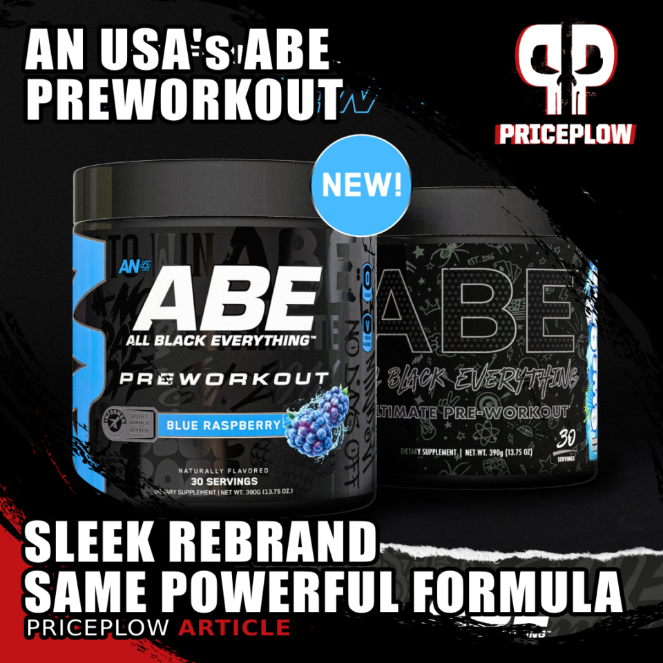 ABE Ultimate Pre-Workout: Sleek Rebrand But Still Featuring a Well ...