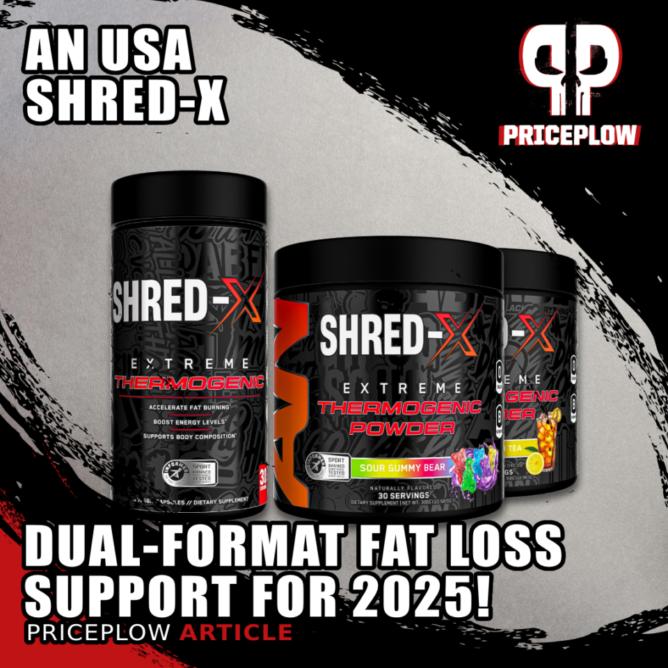 AN USA Shred-X: Kick Off 2025 with Applied Nutrition's Fat Burning Supplements