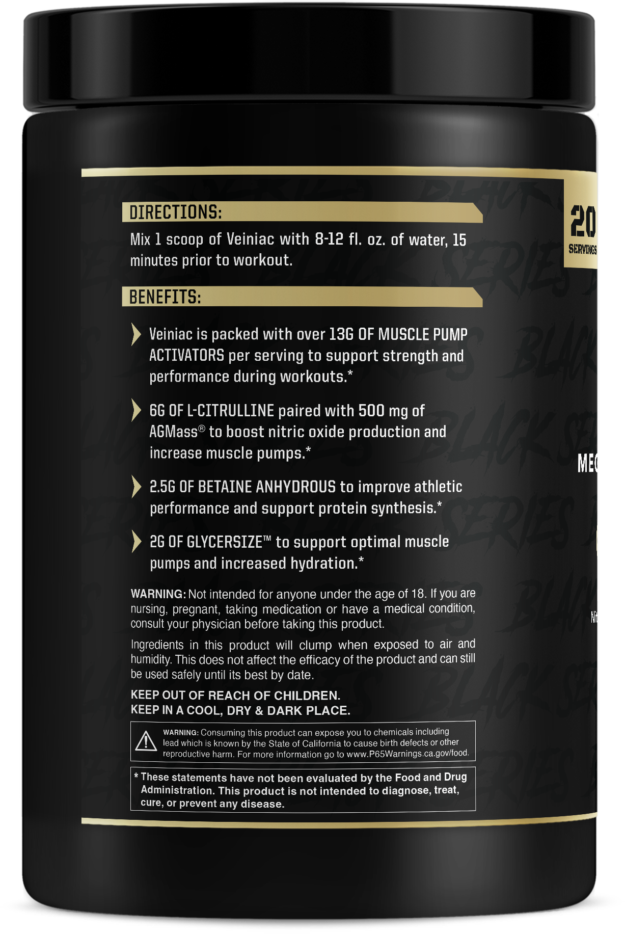 Anabolic Warfare Veiniac: Pump it Up a Notch with the Return of Norvaline