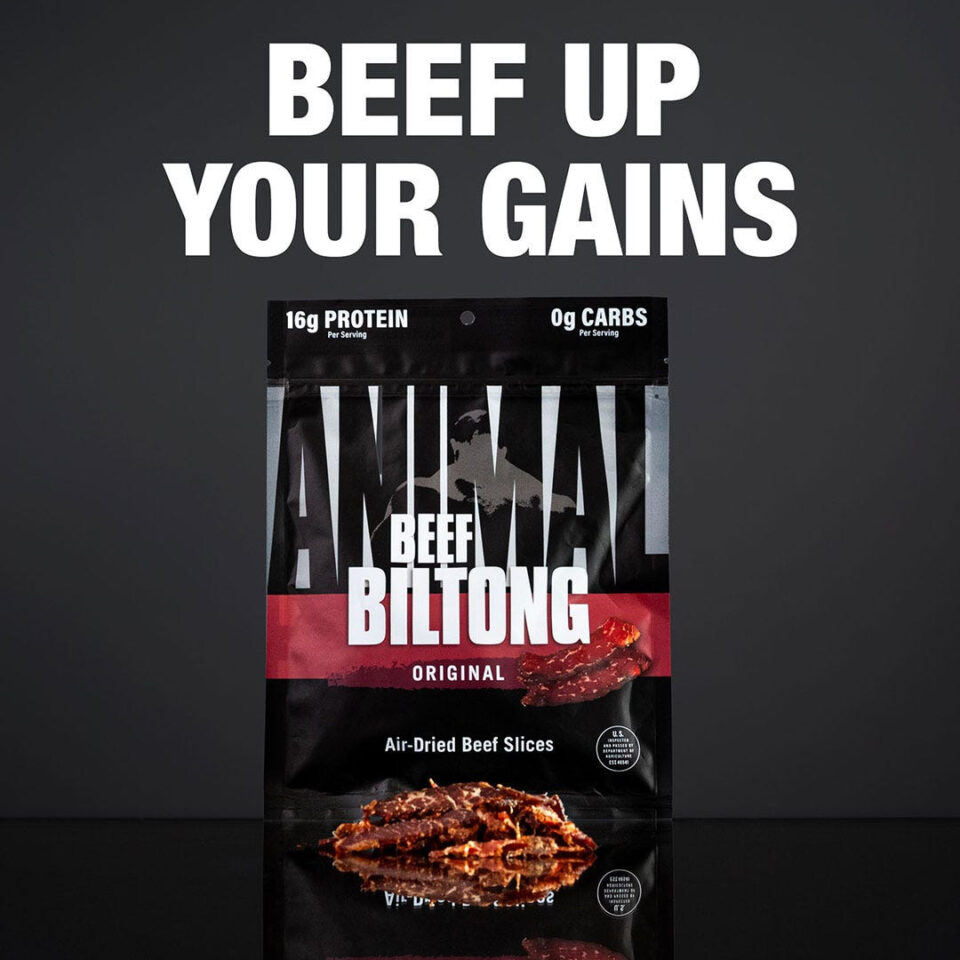 Animal BEEF BILTONG: The Superior Meat Snack