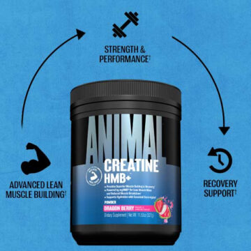 Animal Creatine HMB+: Advanced Muscle Growth & Strength Formula