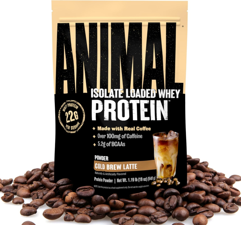 Animal Isolate Loaded Whey Protein Now in Caffeinated Cold Brew Latte ...