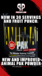Animal Pak POWDER: Multivitamin Powder with Upgraded Flavor and No Pills!