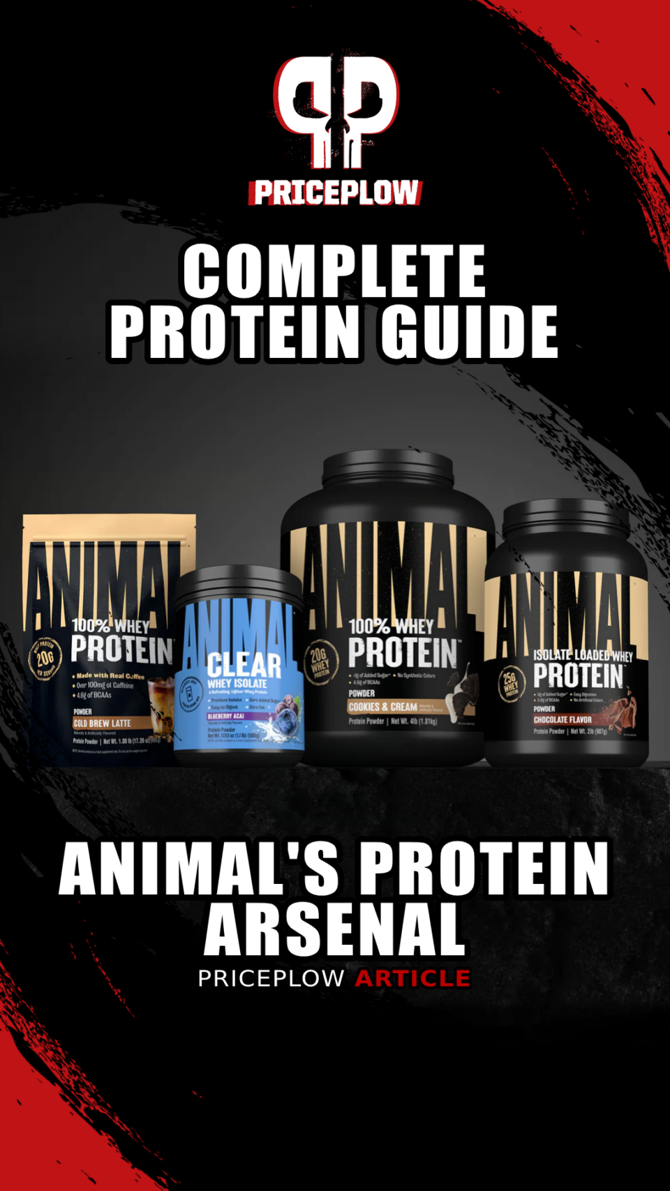 Animal's Protein Powder Arsenal: Finding Your Perfect Match From 4 ...