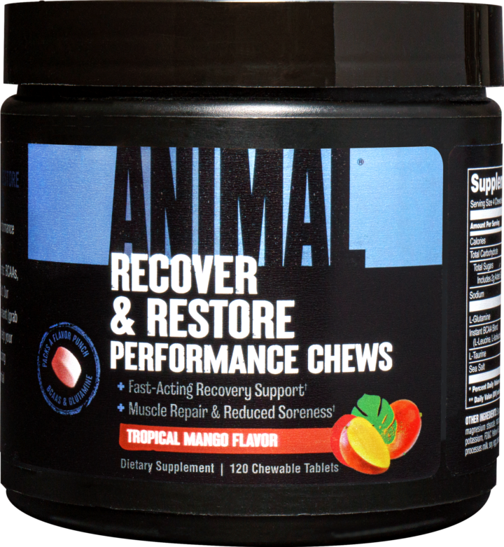 Animal Recovery & Restore Performance Chews: Great-Tasting Glutamine ...