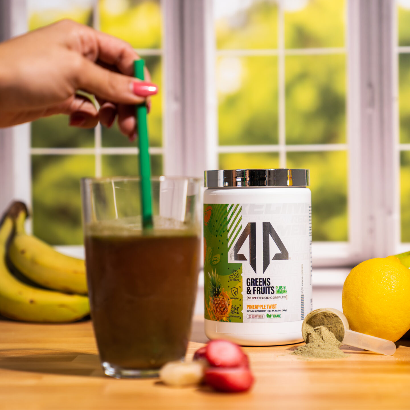 Alpha Prime Supps Greens & Fruits + Immune: Prepare the Body