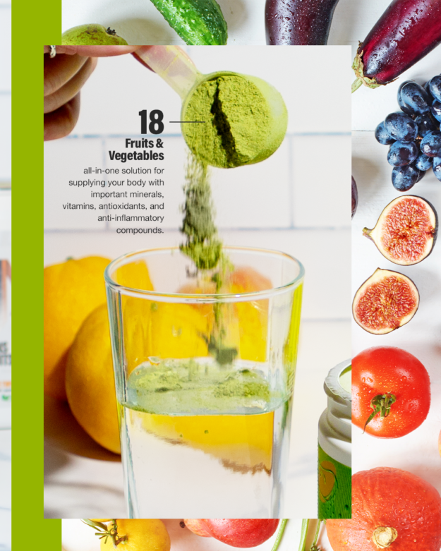 Alpha Prime Supps Greens & Fruits + Immune: Prepare the Body