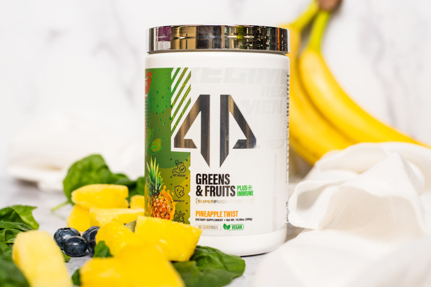 Alpha Prime Supps Greens & Fruits + Immune: Prepare the Body