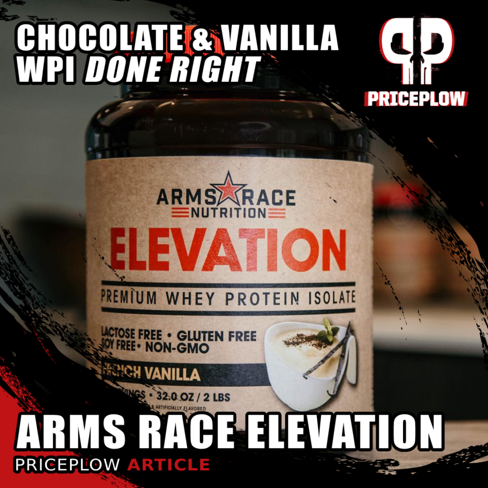 Arms Race Nutrition Elevation: Whey Protein Isolate with Mind-Blowing ...