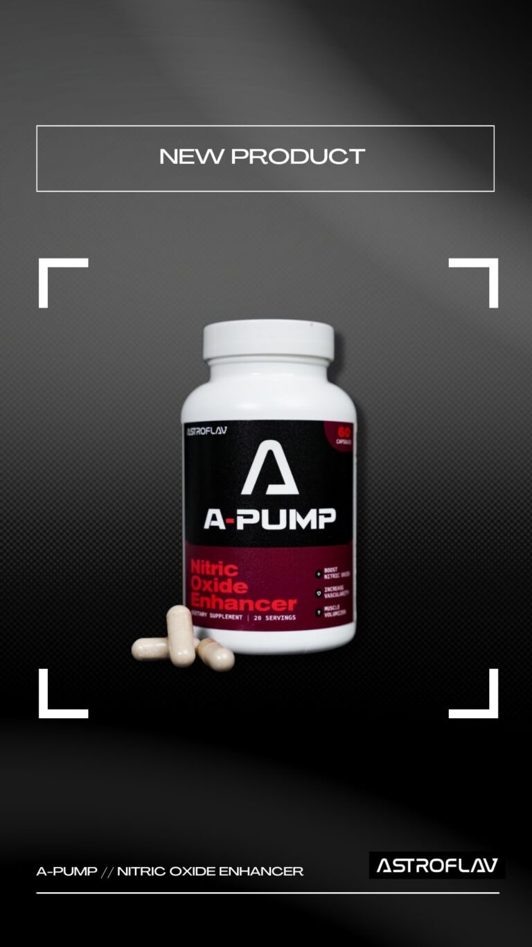 AstroFlav A-Pump: Nitric Oxide Pills Unlike Anything You've Seen