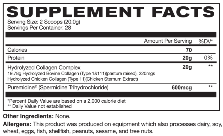 AstroFlav Collagen Upgraded with Anti-Aging Puremidine
