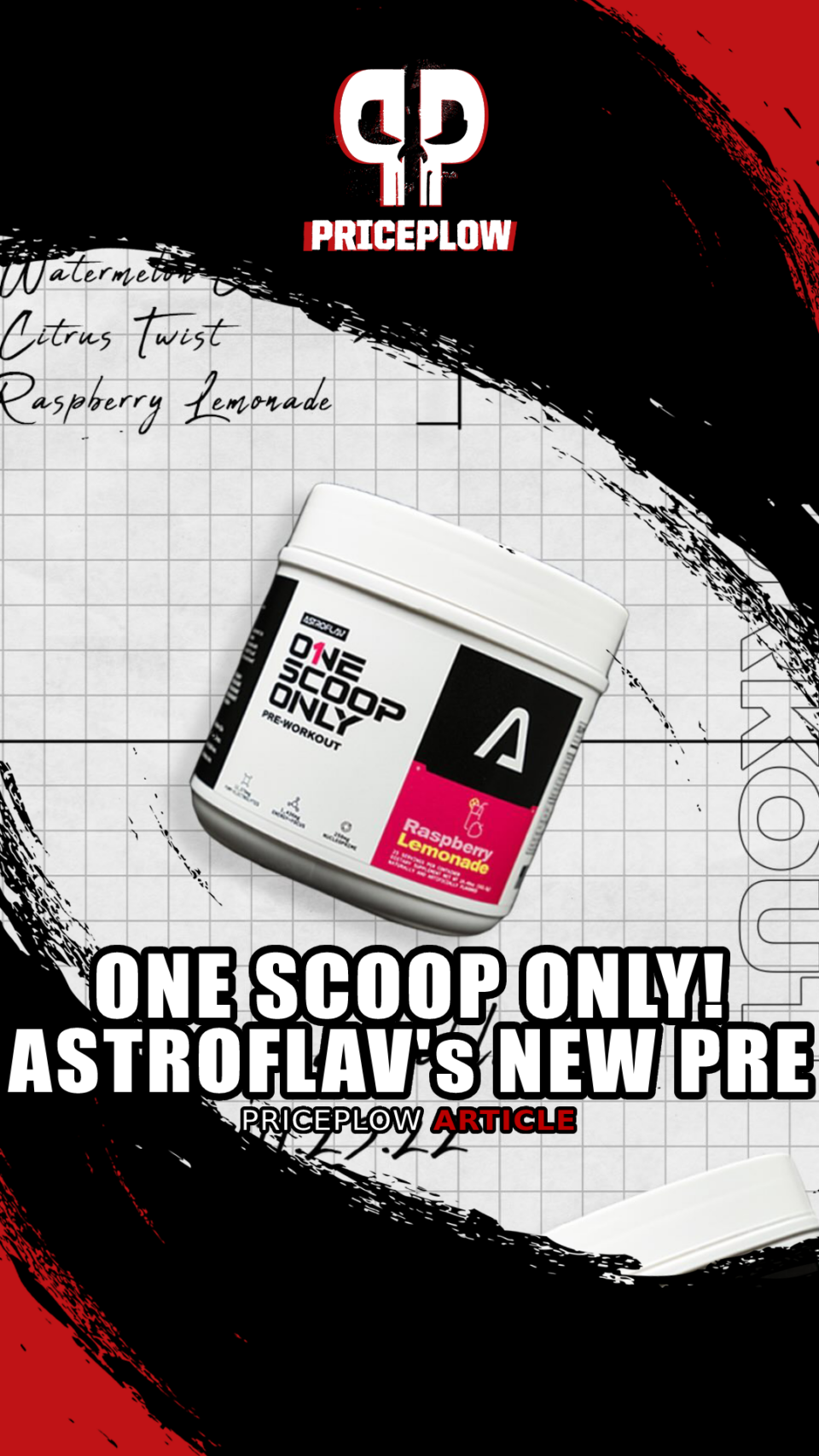 ONE Scoop Only! AstroFlav's New Powerful Pre-Workout