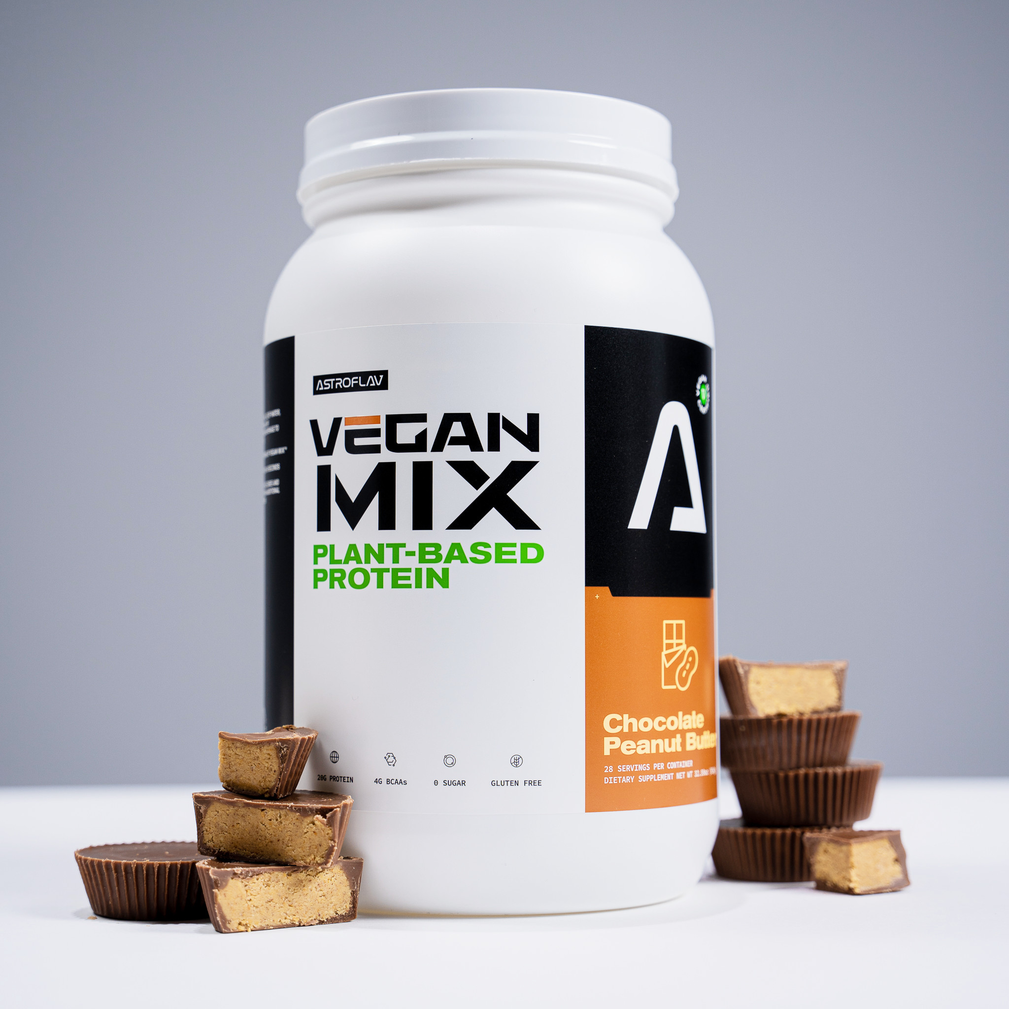 AstroFlav VeganMix: Complete Plant Protein with Out of This World Flavor!