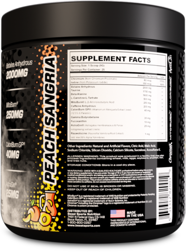 Beast Mode BURN: Fat Burning Pre-Workout Hybrid Brings the Beast Back