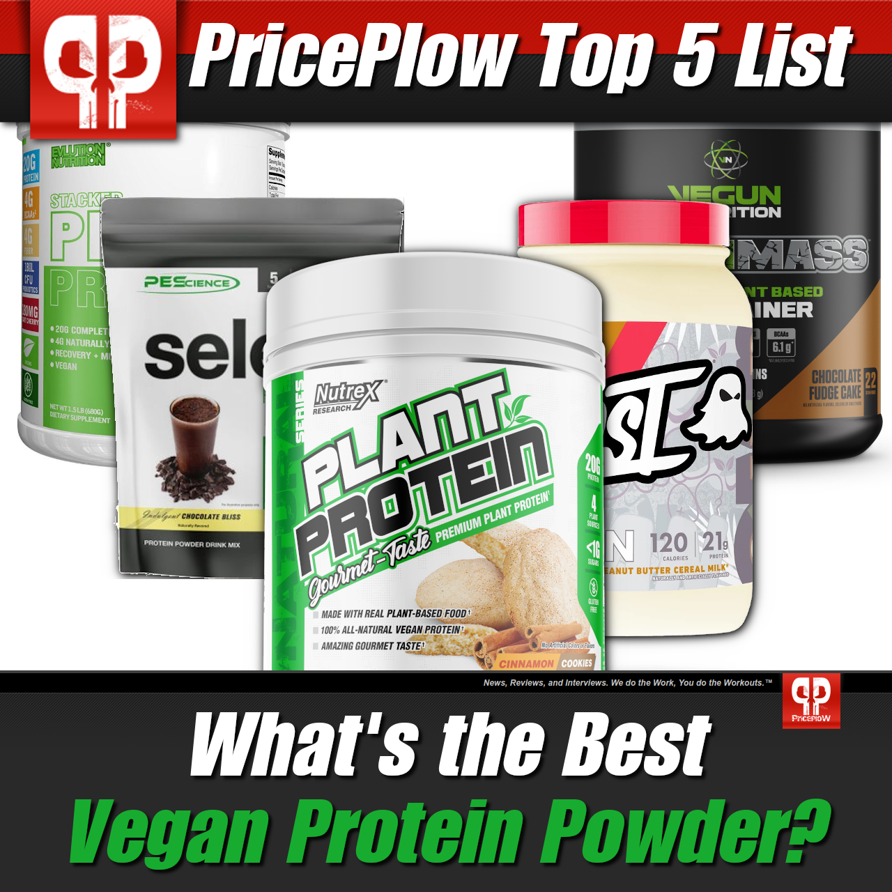 Best Vegan Protein Powder: PricePlow’s Top 5 Plant-Based Proteins