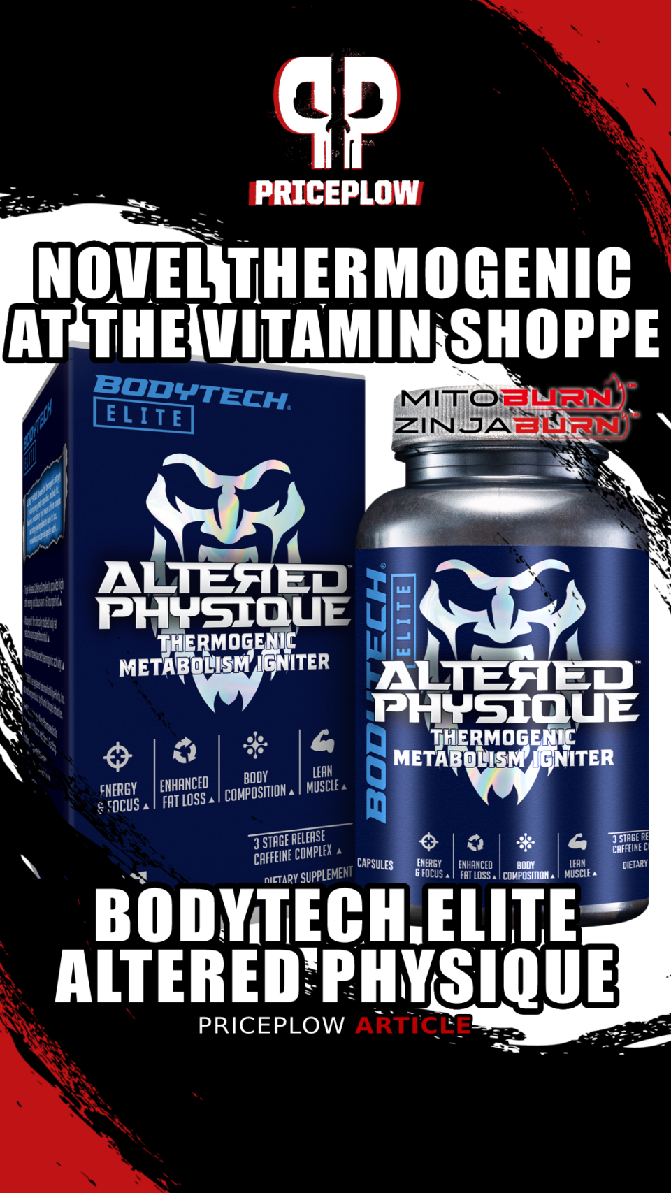 BodyTech Elite's Altered Physique: Novel Thermogenic at The Vitamin Shoppe