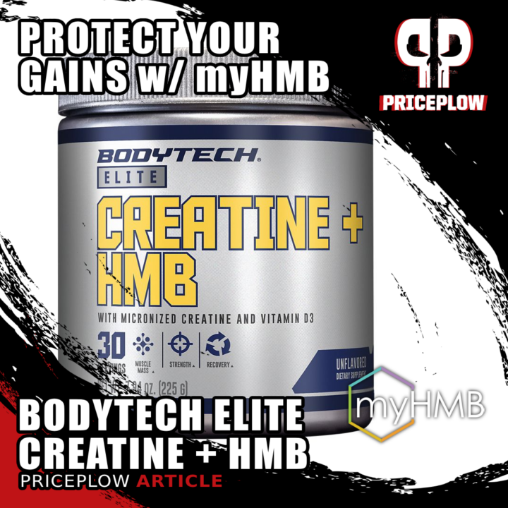 BodyTech Elite Creatine + HMB: The Next Line of Recovery with myHMB