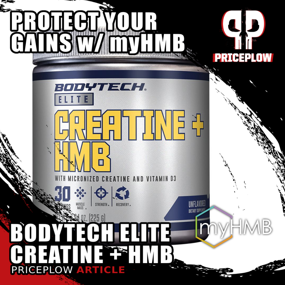 BodyTech Elite Creatine + HMB: The Next Line of Recovery with myHMB