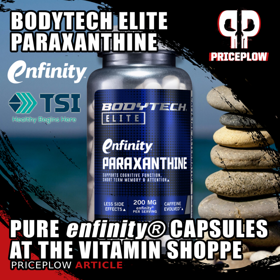 BodyTech Elite Paraxanthine: Standalone enfinity Capsules at The ...