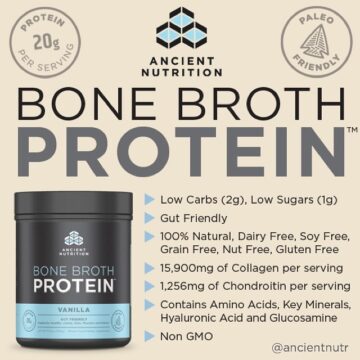 Ancient Nutrition Bone Broth Protein: Primal Joint Support