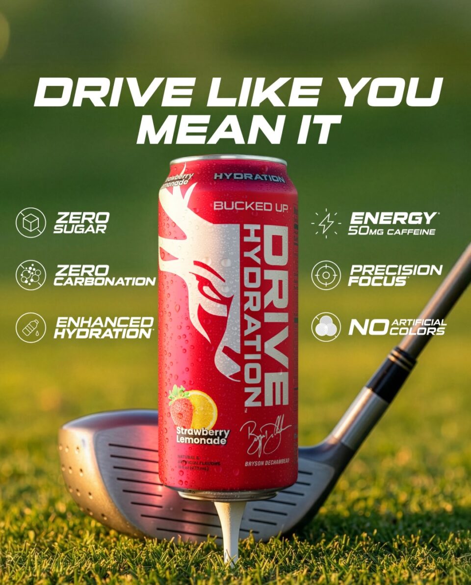 Bucked Up Drive Hydration: Focused Hydration Built for the Long Game