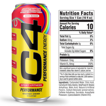 C4 Energy's Evolution Continues: Cosmic Rainbow, Strawberry Blast, and ...