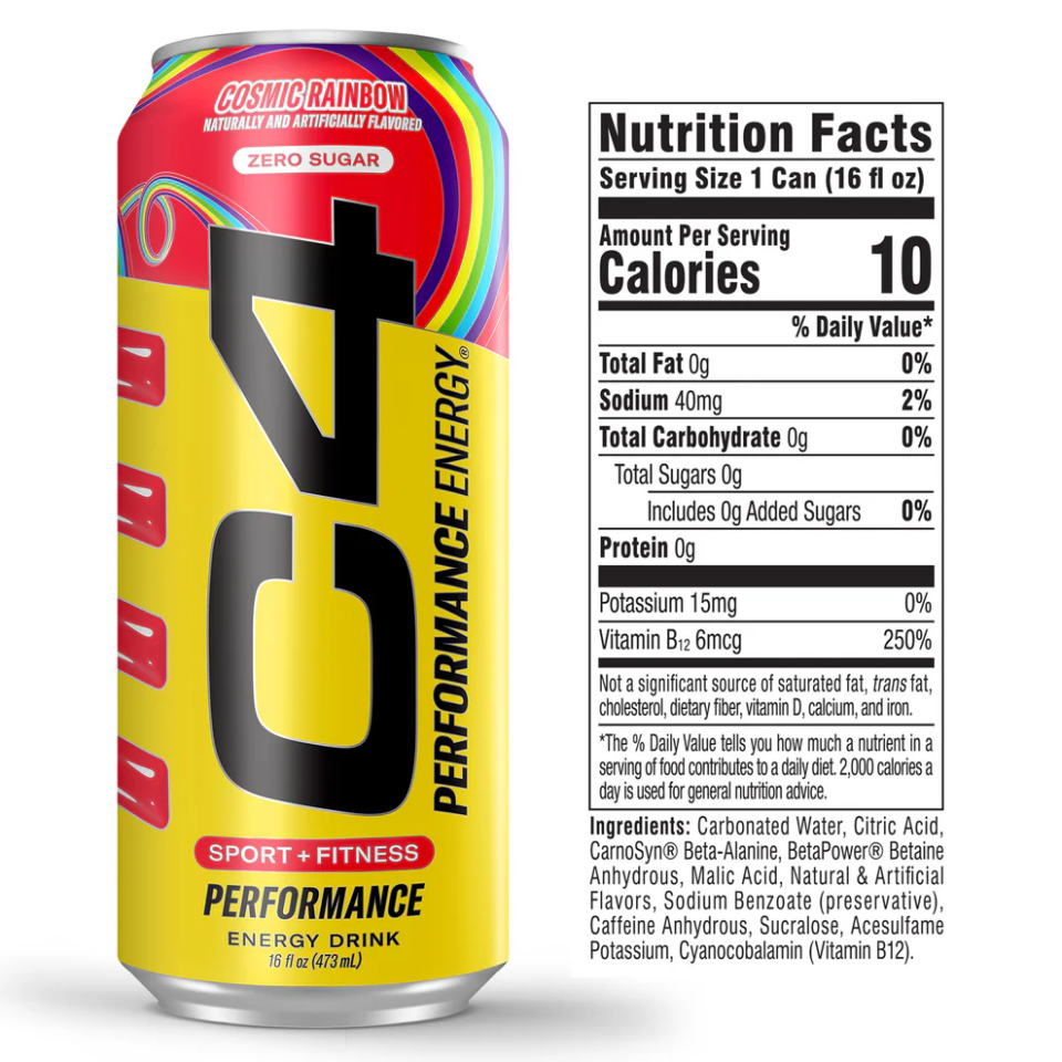 C4 Energy's Evolution Continues: Cosmic Rainbow, Strawberry Blast, and ...
