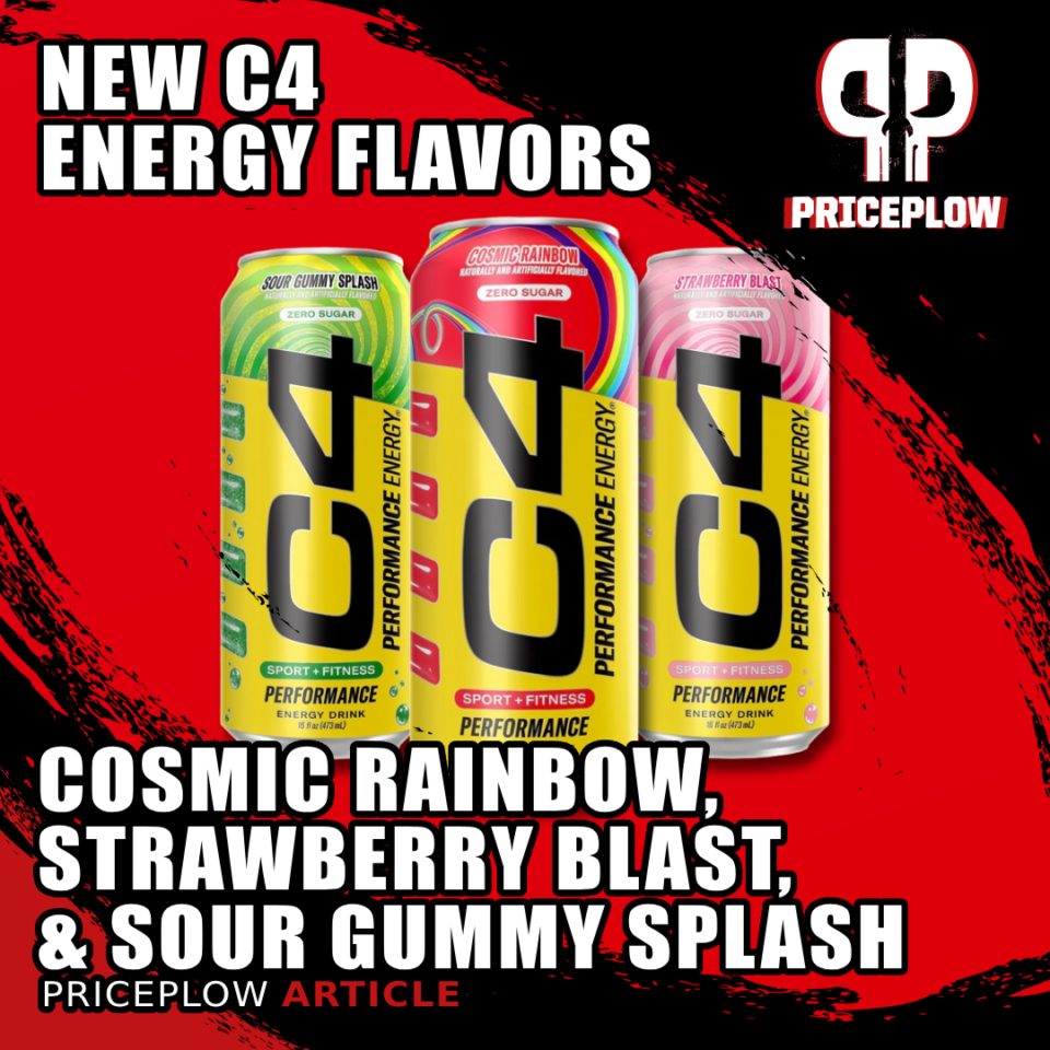 C4 Energy's Evolution Continues: Cosmic Rainbow, Strawberry Blast, and ...