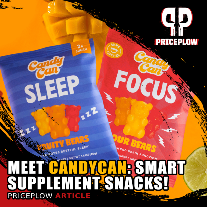 Meet CandyCan: Smart Supplement Snacking - Eat the Entire Bag!
