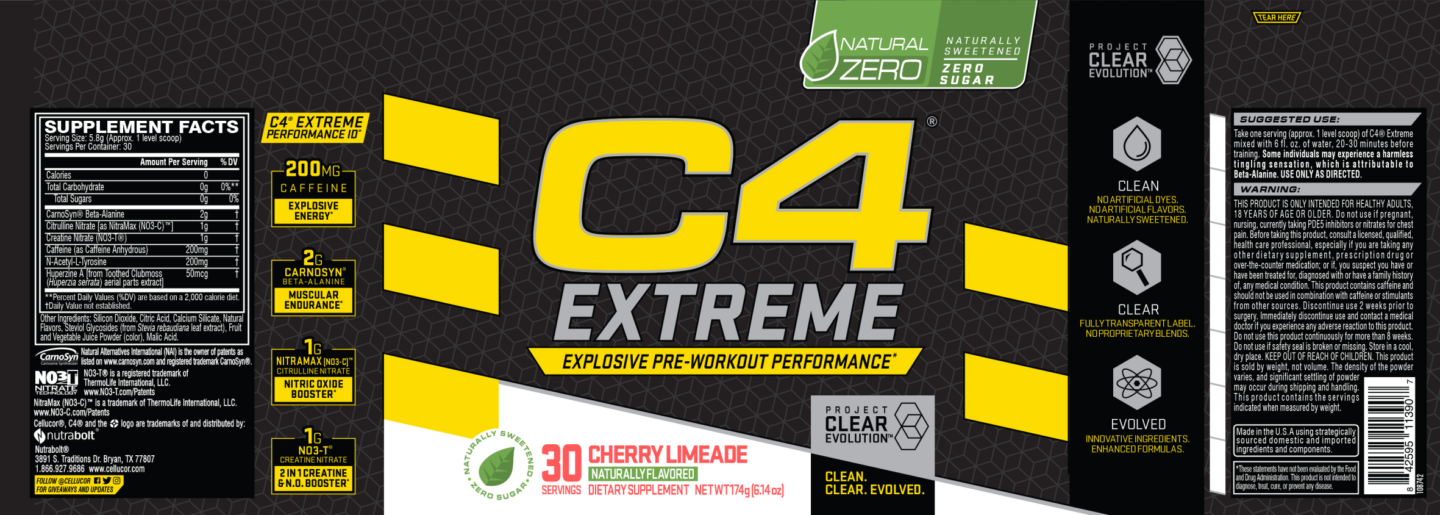Cellucor C4 Extreme Returns: Double Nitrates & Natural Options Analyzed!