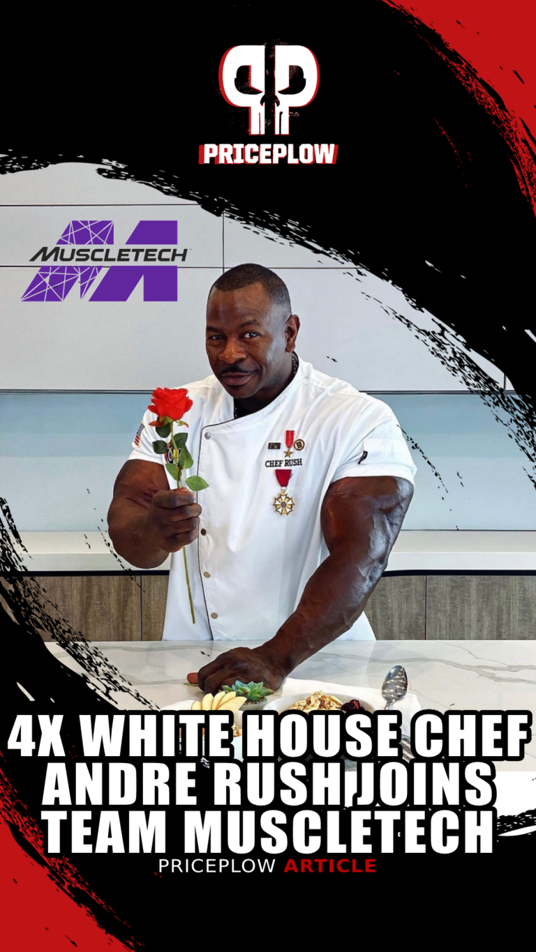 Chef Rush Joins Team MuscleTech: Delicious Protein Recipes Incoming!
