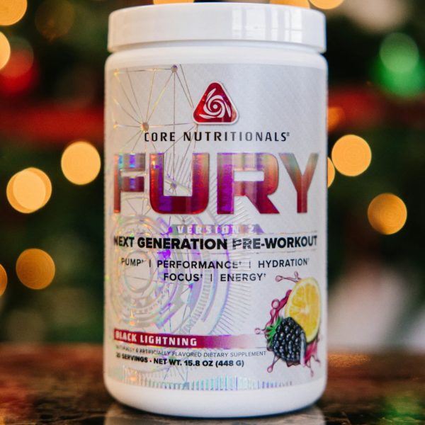 Core Nutritionals FURY Pre-Workout v2 Now Available Everywhere