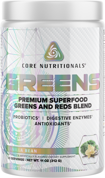 CORE Nutritionals VANILLA Greens: A Proper 2021Crushmas Kick-Off