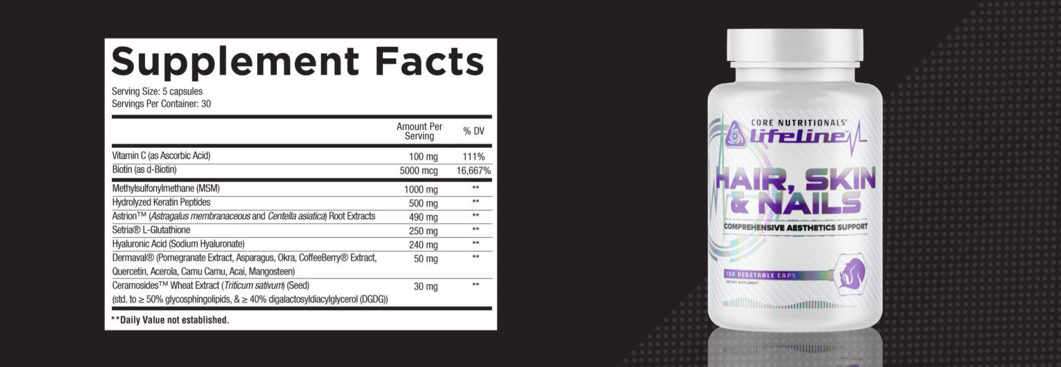 CORE Nutritionals LIFELINE is Here with Body Health Supplements