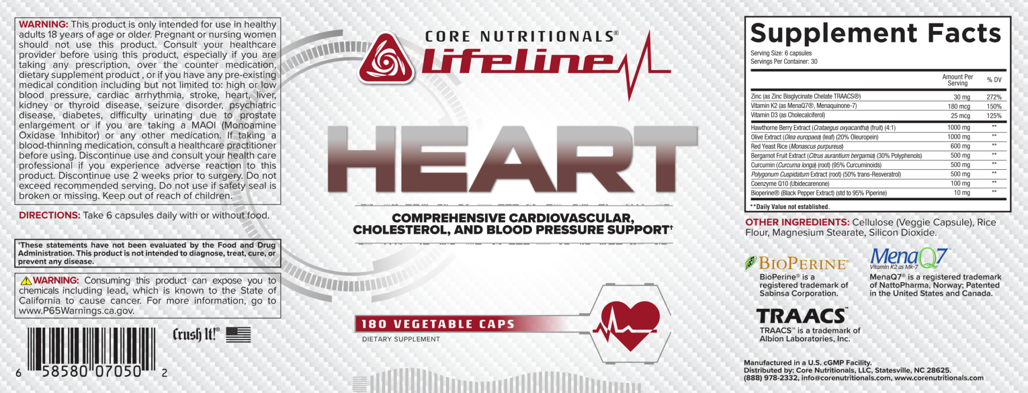 CORE Nutritionals LIFELINE is Here with Body Health Supplements